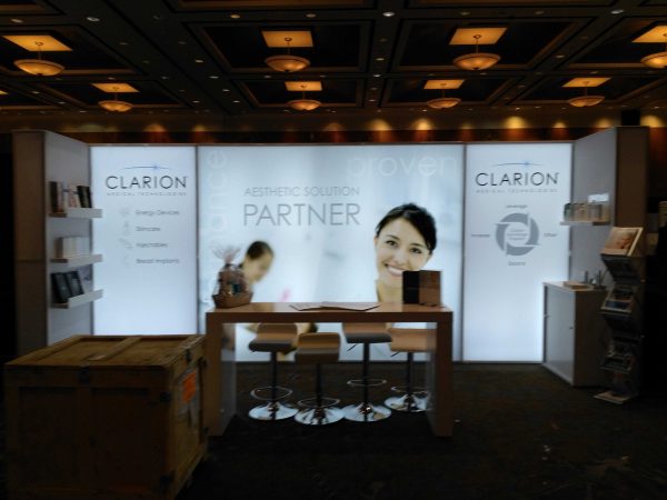 Trade Show Display Project With Clarion Medical Technologies