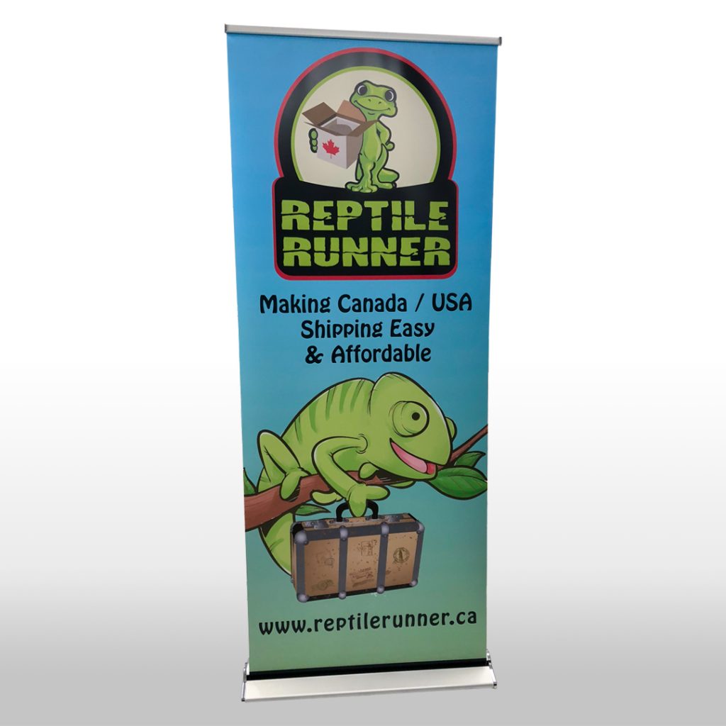 BL 850 Series Banner Stand / 33.5” W | Best Displays & Graphics