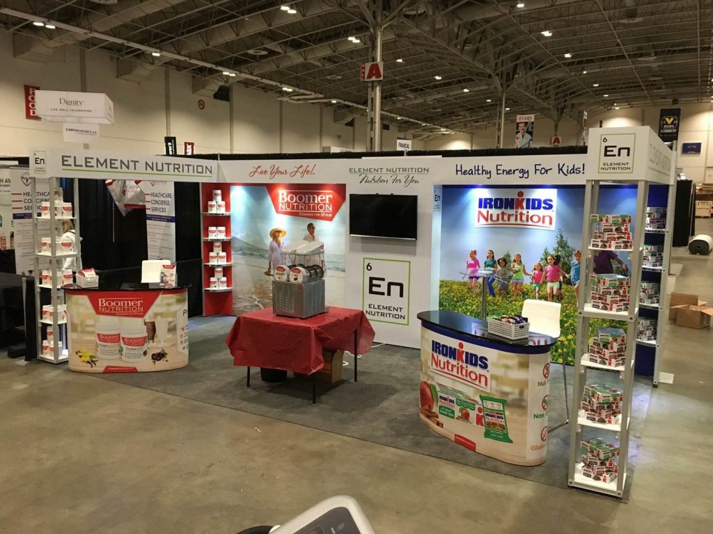 Element Nutrition Trade Show Booth | Case Study