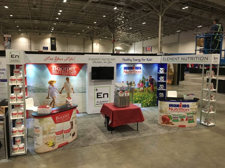 Element Nutrition Trade Show Booth | Case Study