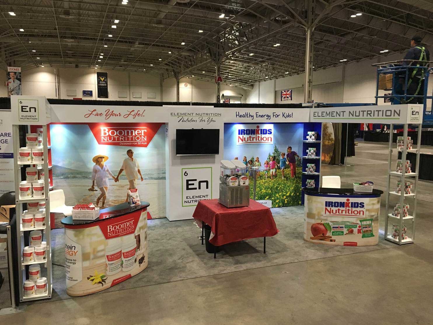 Element Nutrition Trade Show Booth | Case Study