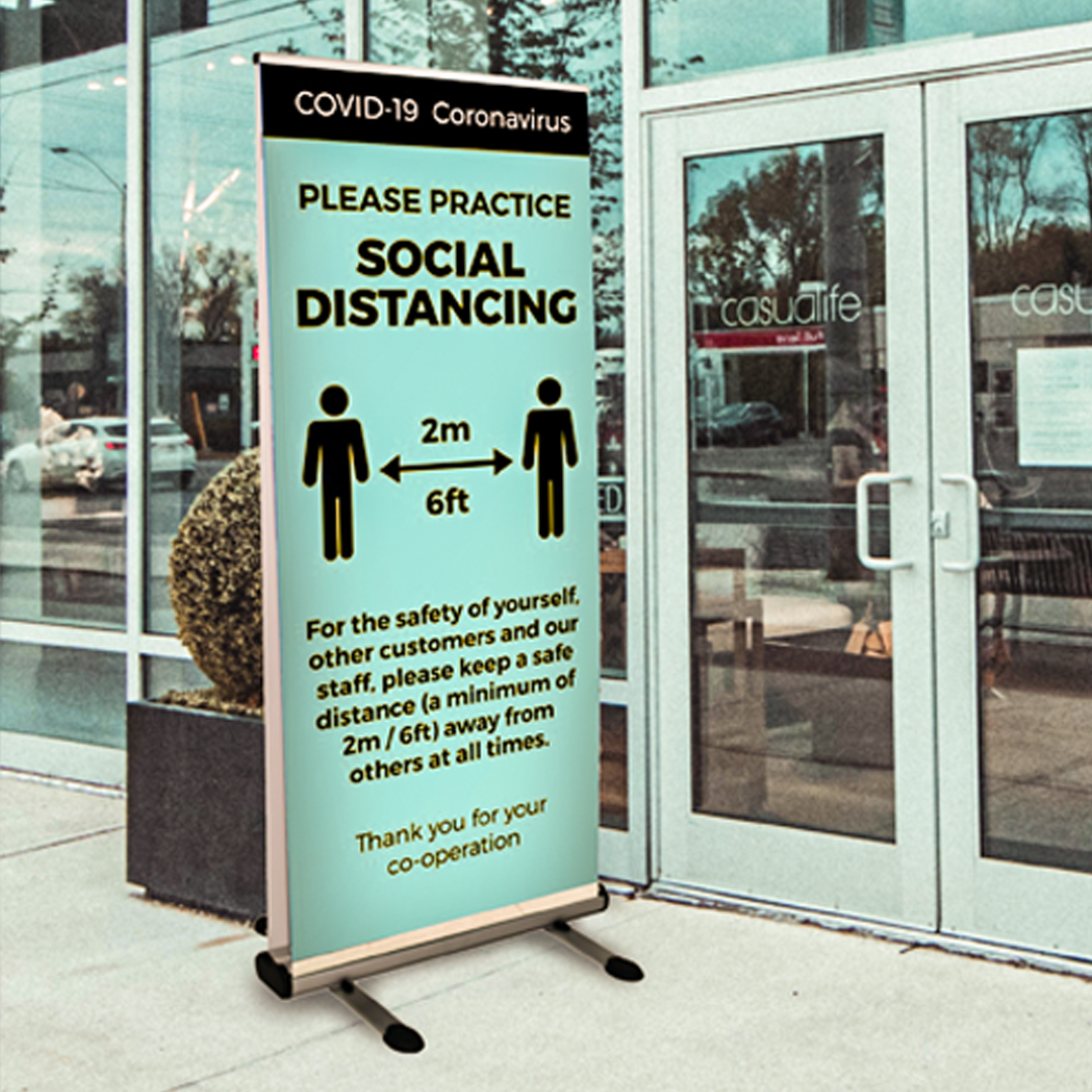 SOCIAL DISTANCING SOLUTIONS | Best Displays & Graphics